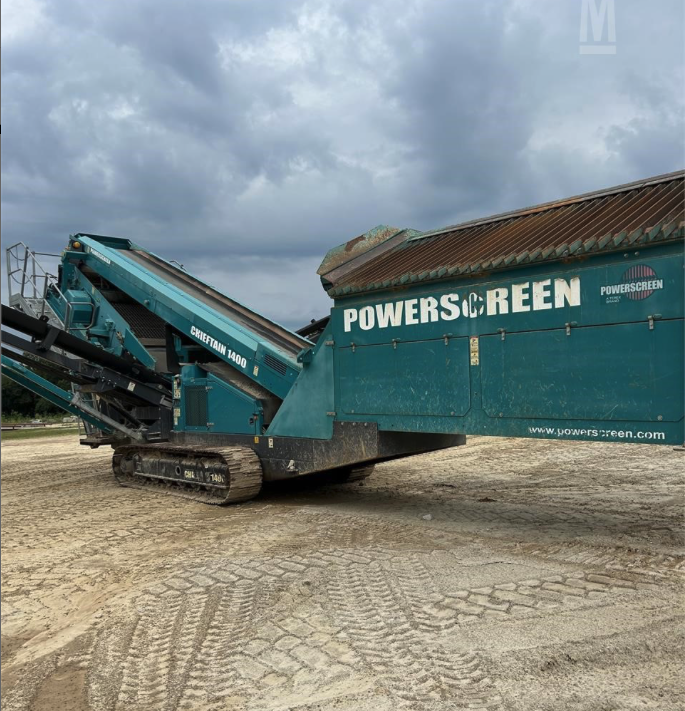 2018 Powerscreen Chieftain 1400 Tracked Screen Plant General Freight transport quote to Cheney ...